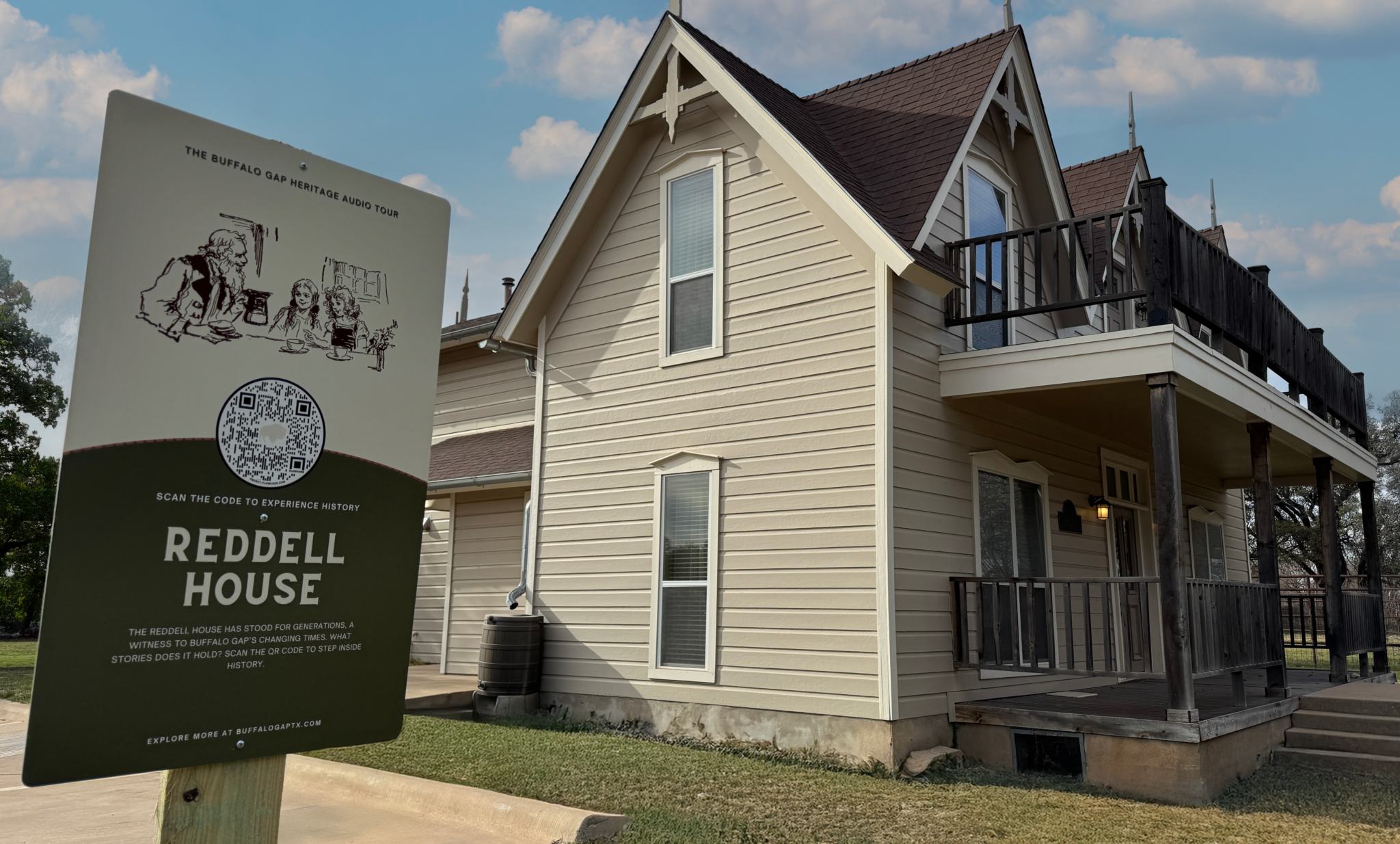 The Reddell House Audio Tour - Buffalo Gap, Texas
